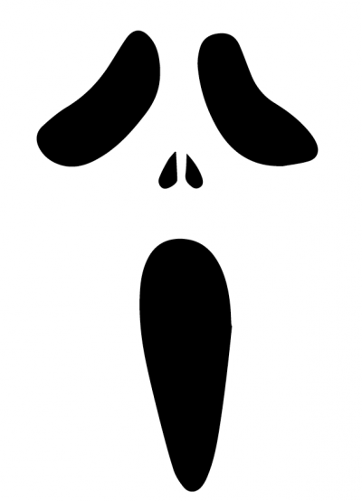 Scream face template CHARCOAL EVENTS